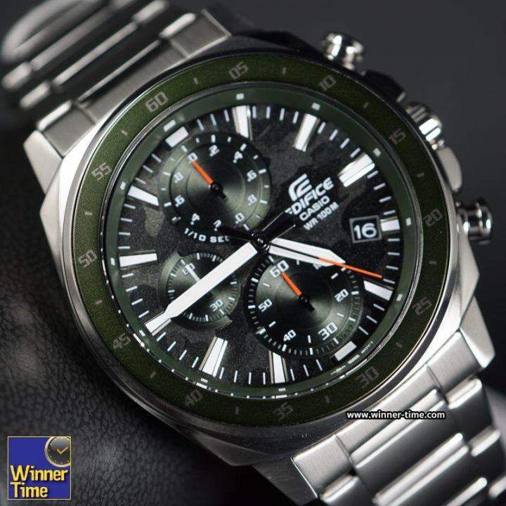 Winner Time นาฬิกา CASIO EDIFICE รุ่น EFV-600D-3CV รับประกันบริษัท เซ็นทรัลเทรดดิ้งจำกัด cmg ...