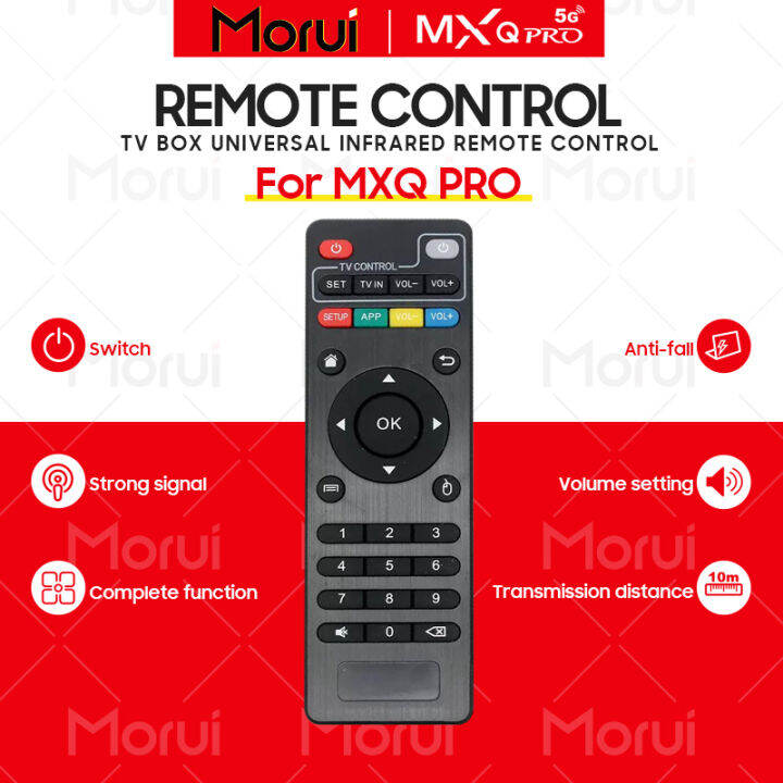 MORUI Universal Replacement Remote Control for MXQ PRO 4K Android Ultra ...