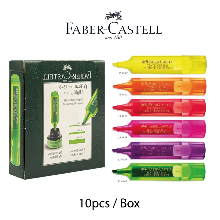 Faber Castell 1546 Highlighter Textliner Bundle | Lazada