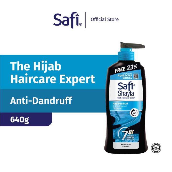 SAFI SHAYLA Shampoo Anti Dandruff [Halal Beauty] / Hair Care / Scalp ...