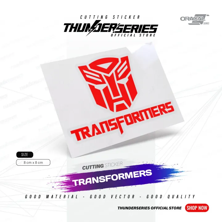 Cutting Sticker Transformers 02 | Stiker Transformers Logo | Lazada ...