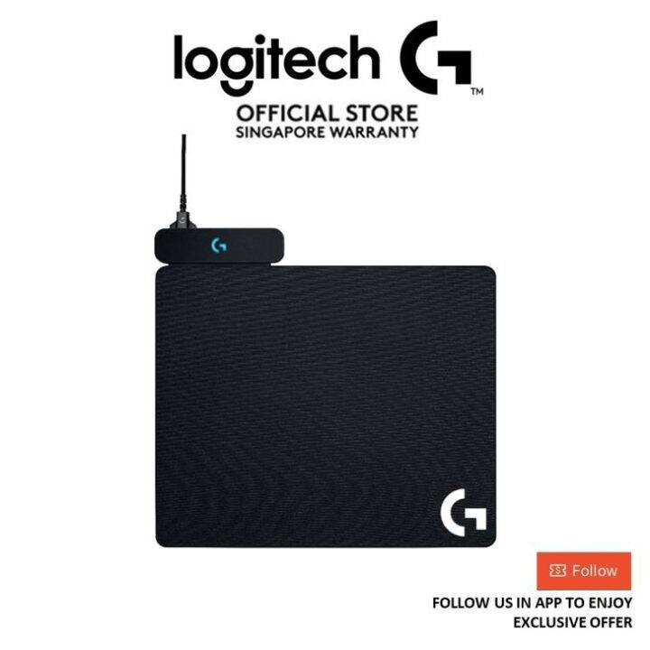 Logitech Powerplay Wireless Charging System with Lightspeed Receiver ...