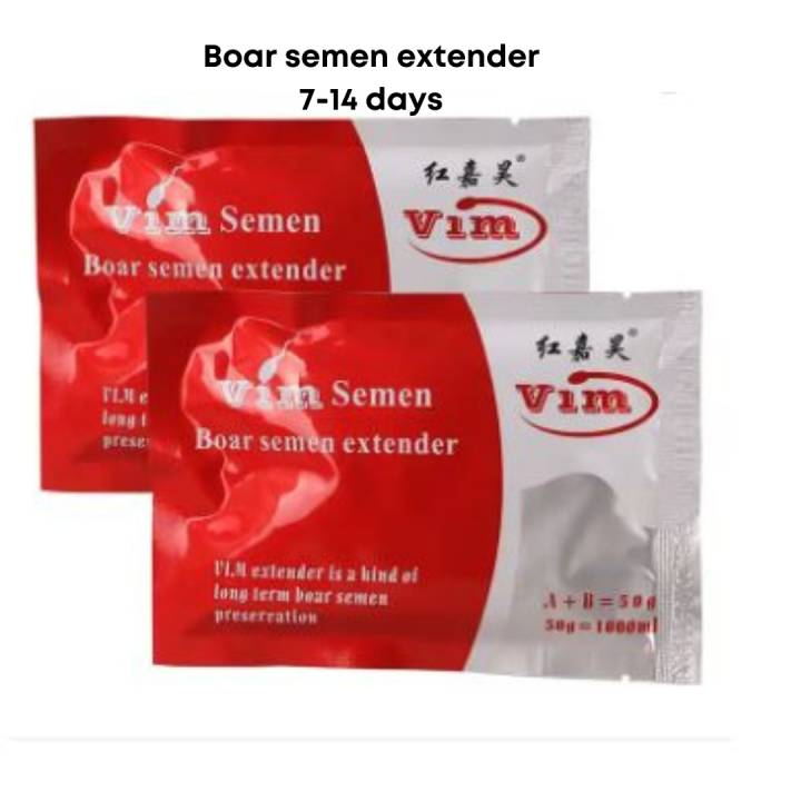 VIM long term boar semen extender Semen 7 to 14 days BOAR AI Dilution ...