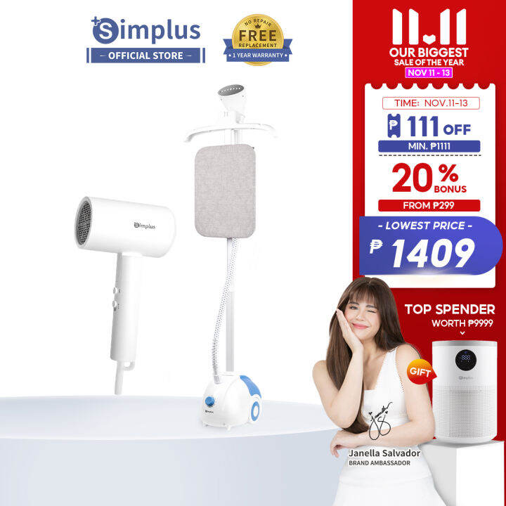 Simplus Steam Iron Steamer Iron for Clothes Garment Steamer for Clothes ...
