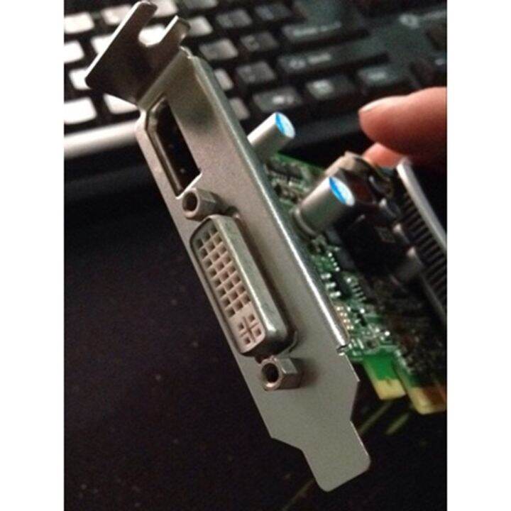 1pcs Dpdvi Port Low-profile Expansion Bracket For Nvidia Amd Ati Video ...