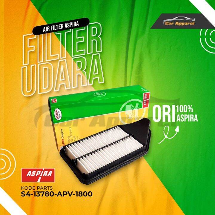 Air Filter APV Arena GX Maven Aspira S4-13780-APV Filter Udara | Lazada ...