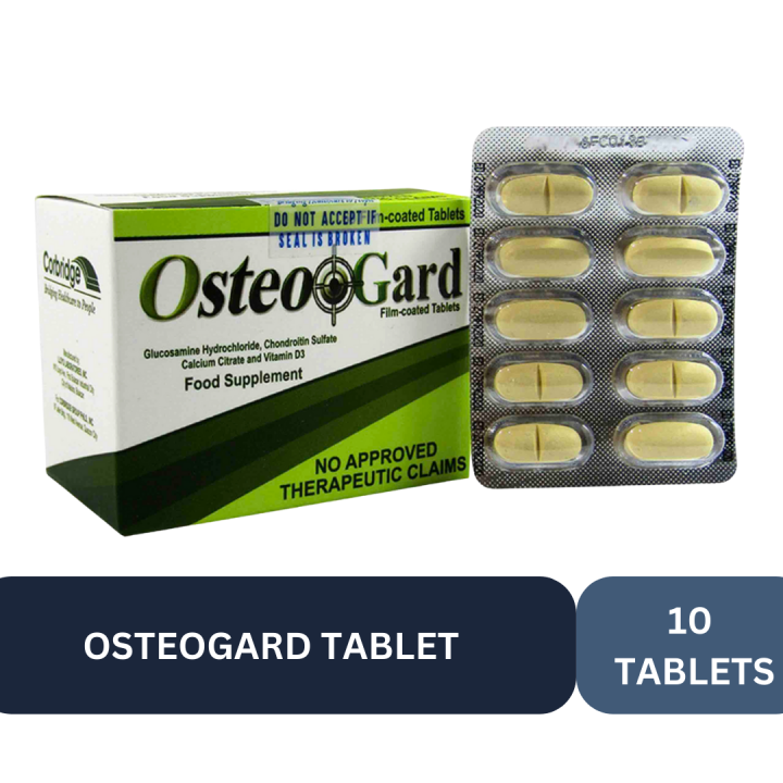 Osteogard Glucosamine Chondrotin Sulfate Tablet 10 Tabs | Lazada PH