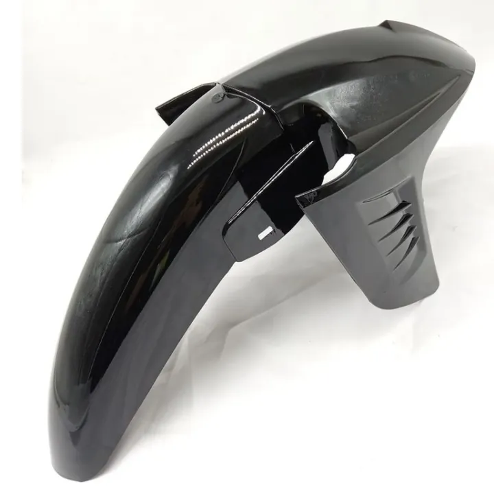 Universal Front Fender Dolphin Black For Motorcycle Cod | Lazada PH