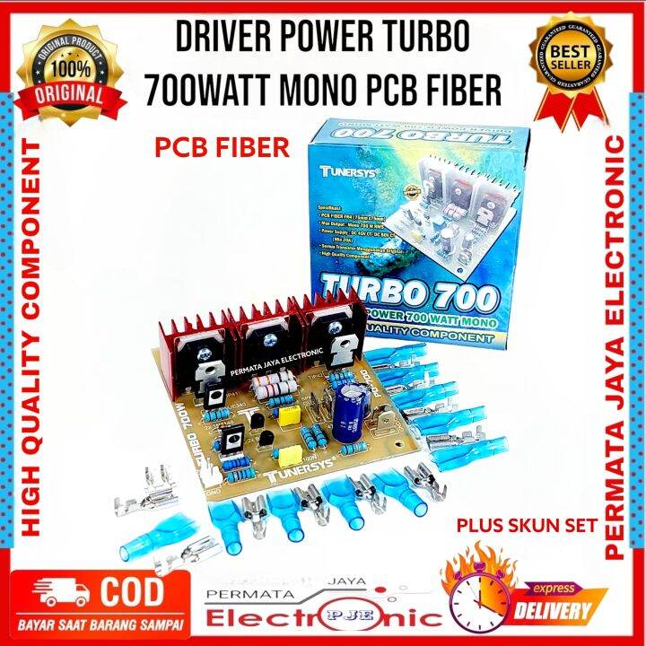 Kit Turbo 700 Driver Power Amplifier 700W Mono TUNERSYS PD700 | Lazada Indonesia