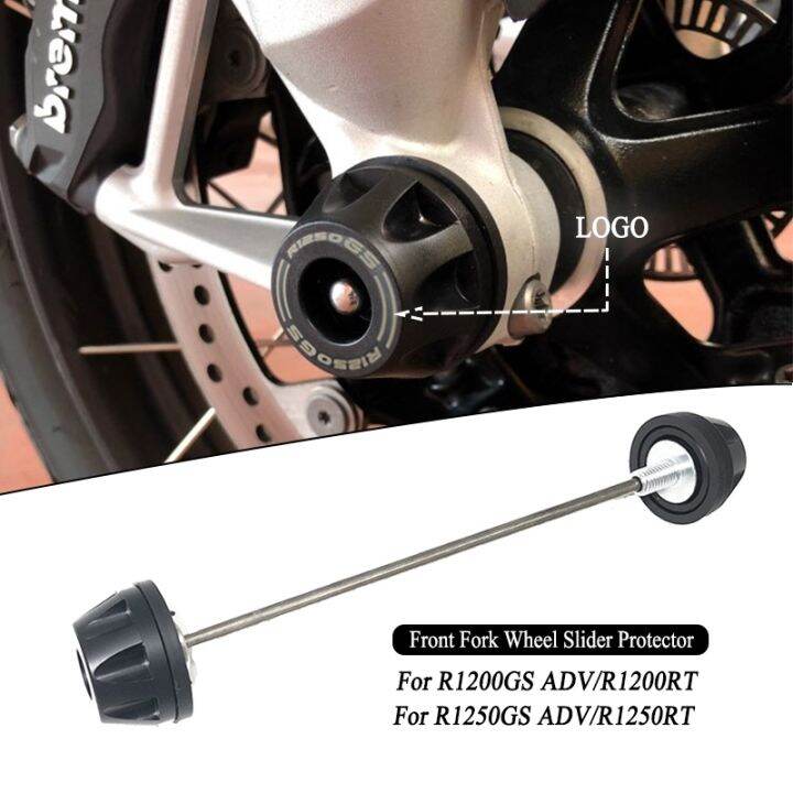 Motorcycle Front Axle Fork Wheel Protector Crash Slider For BMW R1200GS ...