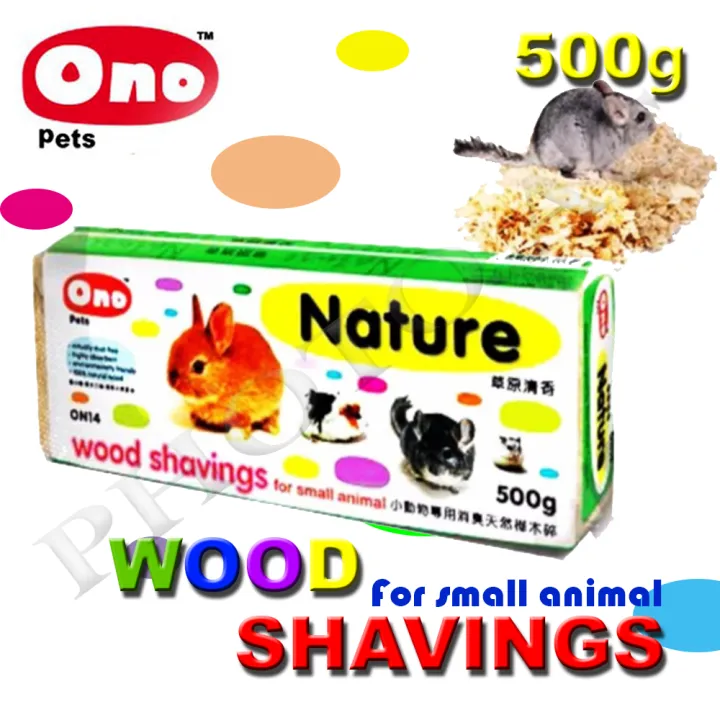 Ono Pets Wood Shavings for small animal Nature Flavor 500grams | Lazada PH
