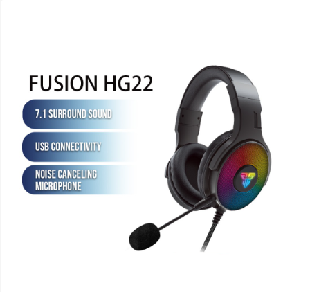 !!!Promotion!!! FANTECH HG22 FUSION RGB Headset With Microphone USB 7.1 ...