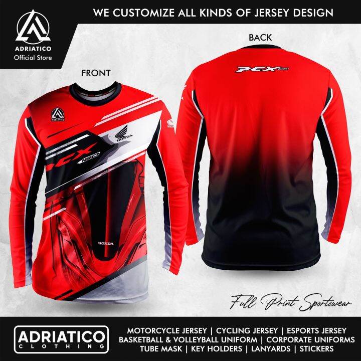 Adriatico Clothing "PCX 160" Fan-made Motorcycle Riding Jersey | MOTOR ...