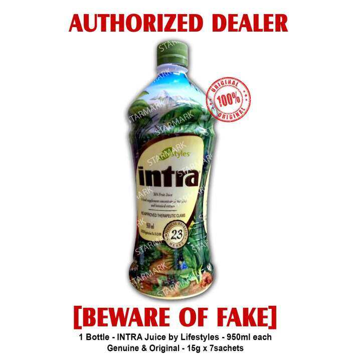 Intra Juice by Lifestyles 950ml each bottle Authentic - Set of 1 Bottle ...