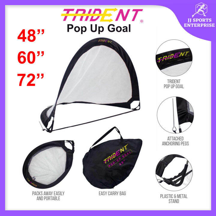 Trident Premium Pop Up Goal Mini Goal Foldable Goal Post Goals Gol Bola ...