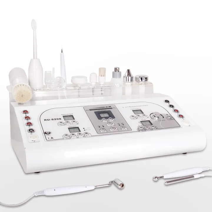 10 IN 1 Facial Machine with Diamond Peel, Cautery Machine Warts Removal ...