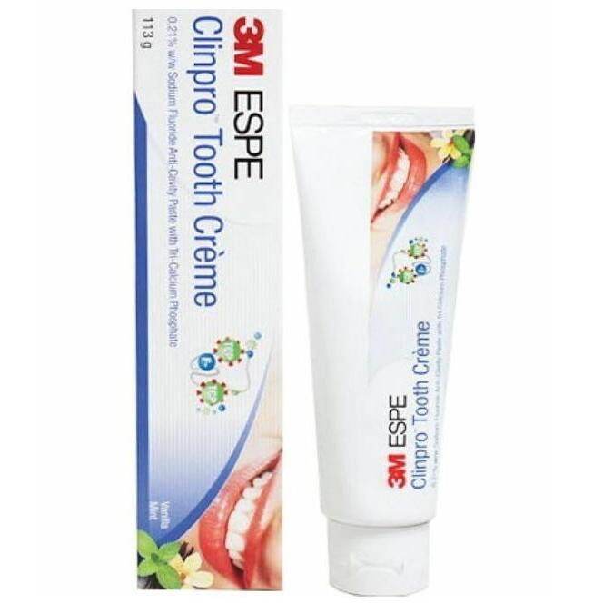 3M ESPE Clinpro Tooth Crème 0.21 Sodium Fluoride Anti-Cavity Toothpaste ...