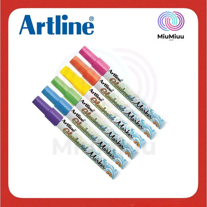 SPIDOL KACA PAPAN TULIS GLASSBOARD MARKER ARTLINE EPG-4 | Lazada Indonesia