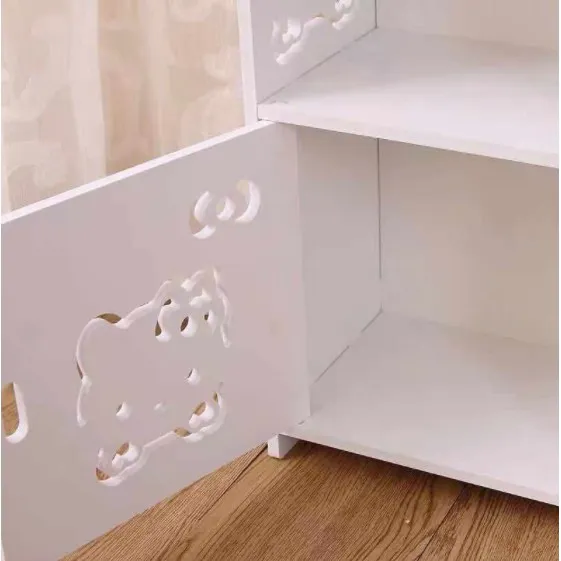 (LARGE)19X25X47.5CM Mini Hello Kitty Cabinet Bedside Table no face ...