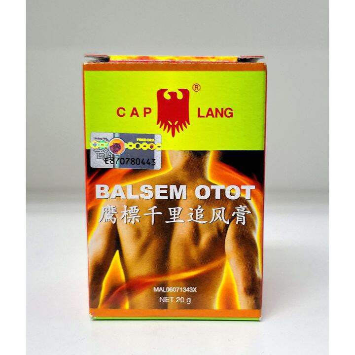 CAP LANG BALSEM OTOT MUSCULAR BALM 10G | Lazada