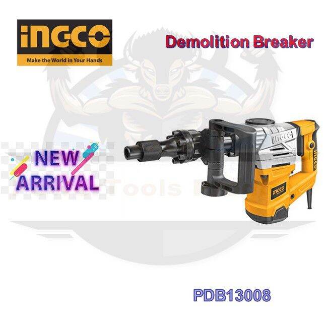 INGCO PDB13008 DEMOLITION BREAKER/ MORE POWERFUL THAN DONGCHENG BREAKER ...