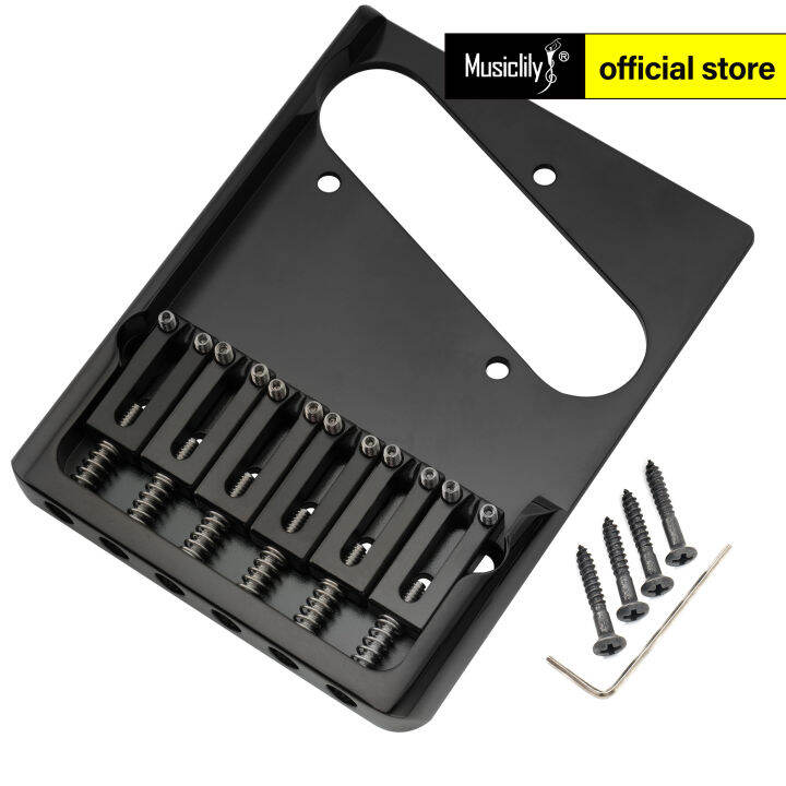 Musiclily Ultra 54mm (2-1/8 inch) String Spacing Full Solid Brass Heavy ...