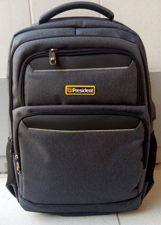 ransel PRESIDENT impor 18 inch tas kantor tas sekolah | Lazada Indonesia