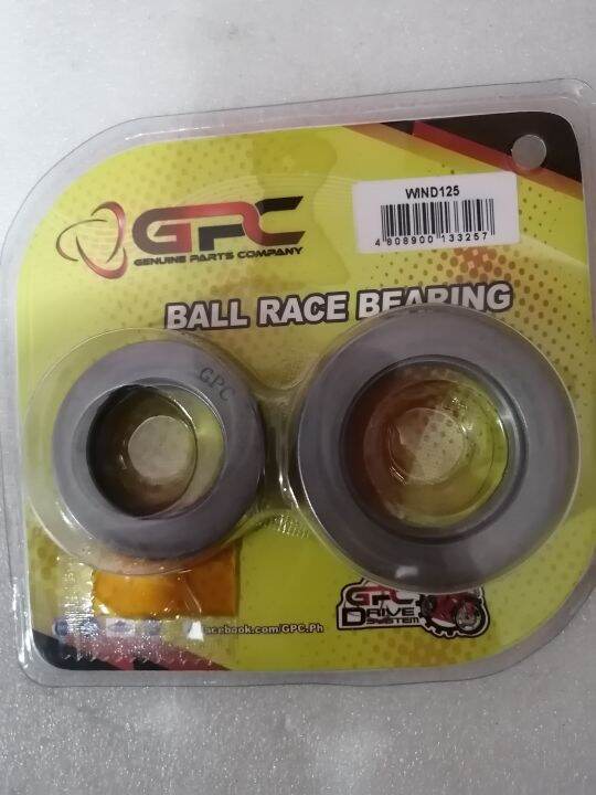 Ball Race bearing for Front Fork Steering post for Kawasaki/Bajaj Wind ...
