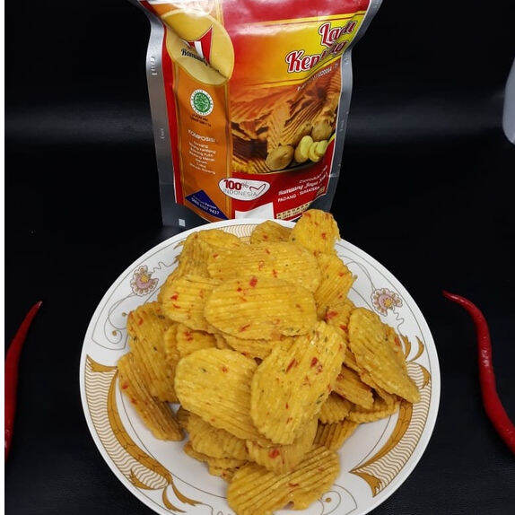 Ladu Sala Lauak Padang Minang Keripik Kentang Khas Minang 200 Gram ...