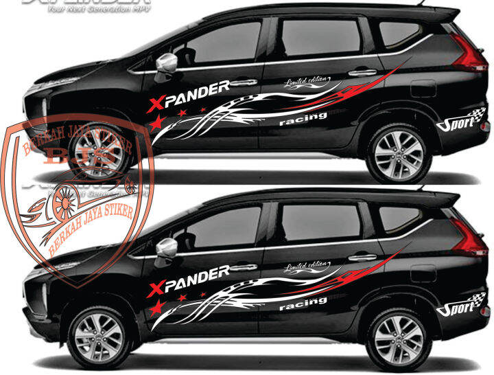Stiker Sticker Striping Mobil Mitsubishi Xpander Expander Cross Rally ...