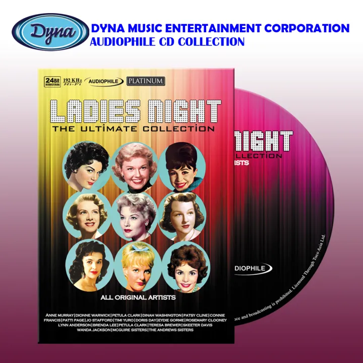 LADIES NIGHT The Ultimate Collection All Original Artists Audiophile CD ...
