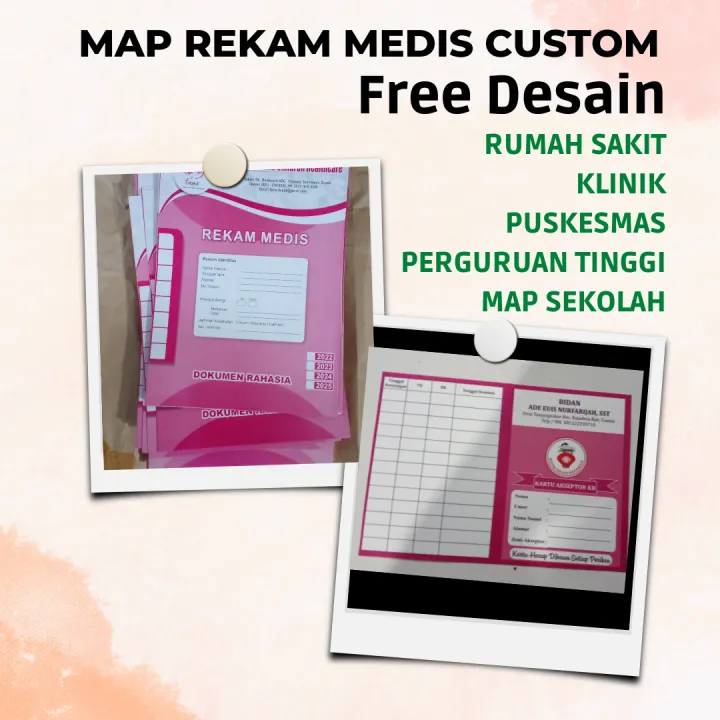 Map Rekam Medis, Praktik Dokter, Klinik. Bidan, RS, Khitan, Klinik ...