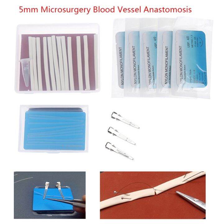 Microsurgery Blood Vessel Anastomosis Suture Practice Analog Tube ...