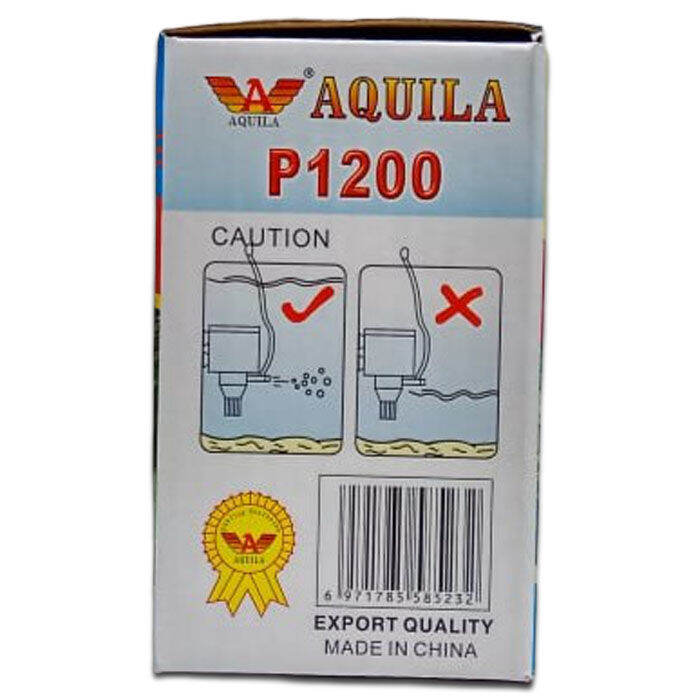 AQUILA P 1200 Pompa Celup Aquarium Liquid Filter | Lazada Indonesia