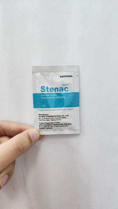 STENAC GRANULES 200MG (1SACHET) | Lazada