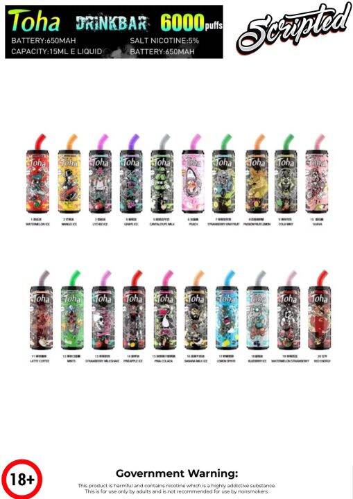 toha drink bar 6000 | Lazada PH