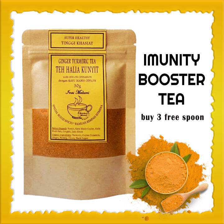 TEH HALIA KUNYIT/Ginger Turmeric Tea/SPICED TEA | Lazada