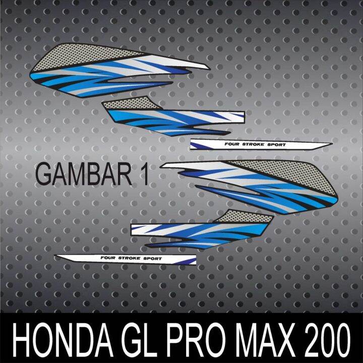 STIKER STRIPING DECAL GL PRO MAX 200 | Lazada Indonesia