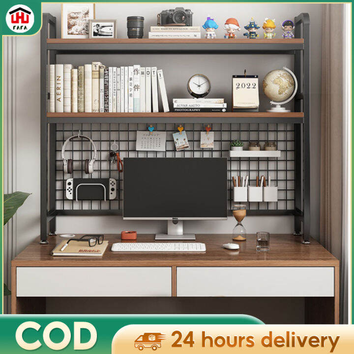 Desktop Rack Tabletop Organiser Book Rack Multi-layer Shelf Tabletop ...