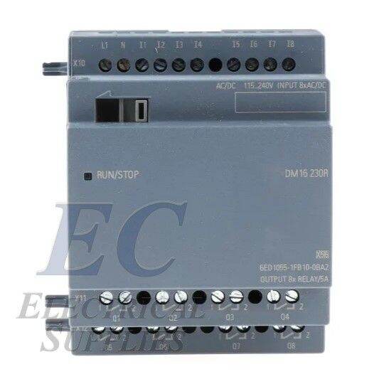 Siemens LOGO! DM16 230R expansion module (6ED1055-1FB10-0BA2) | Lazada PH