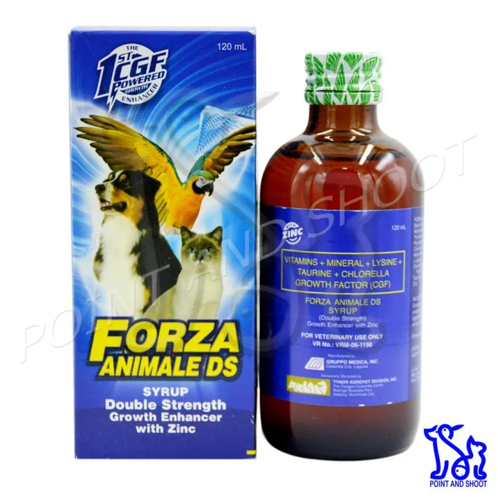 Forza Animale DS Syrup Growth Enhancer w/ Zinc For Pets (120ml) | Lazada PH