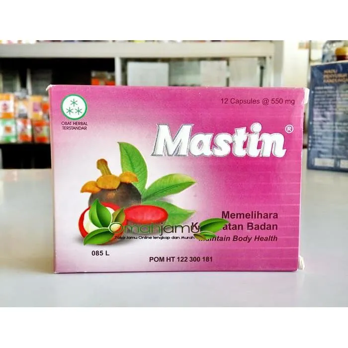 MASTIN, ekstrak kulit manggis untuk menjaga kesehatan badan 12 capsule ...