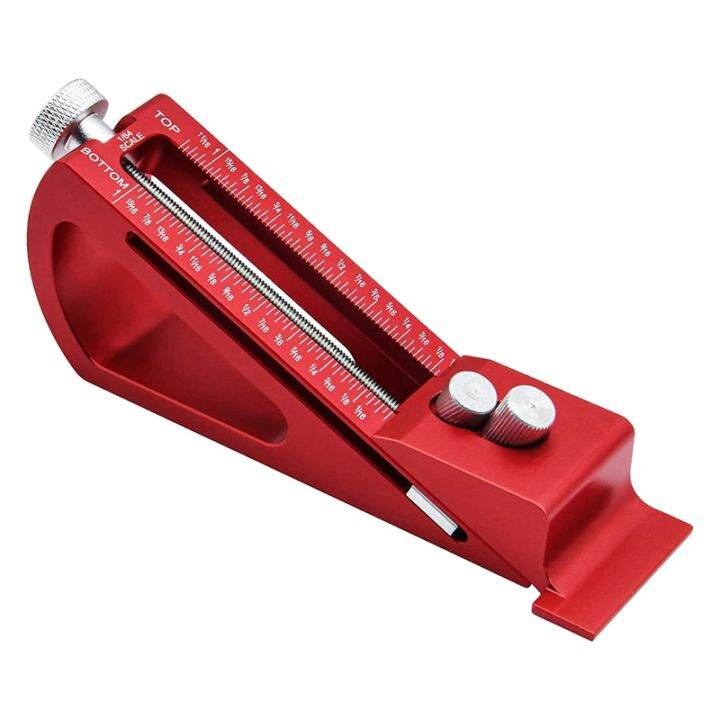 Adjustable Setup Block Height Gauge, Aluminum Precision Woodworking ...