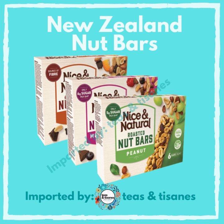 Nice Natural NUT BARS 6 bars | Lazada PH