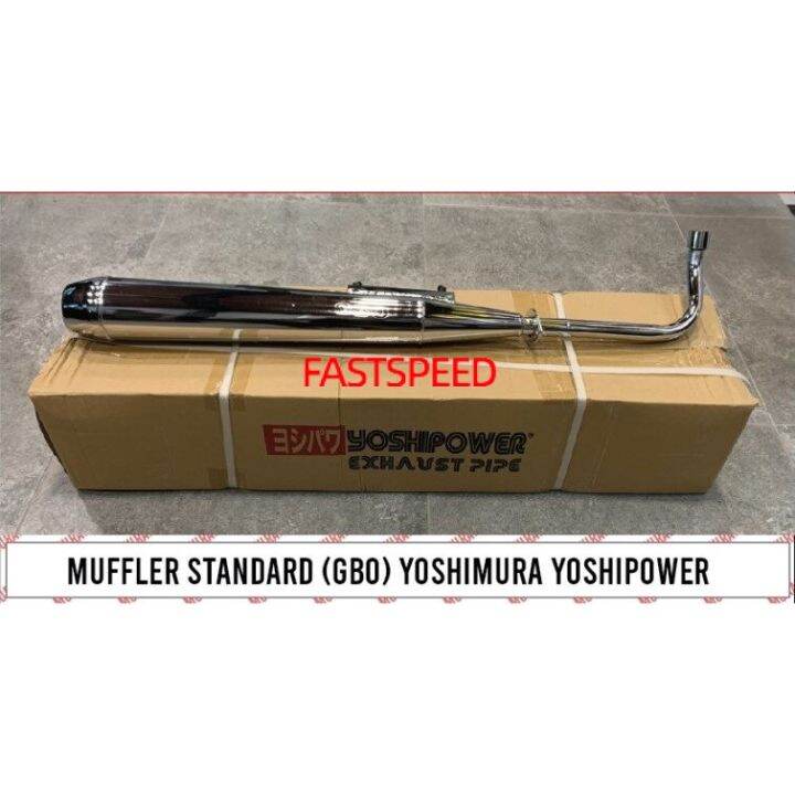Muffler Exhaust Ekzos Honda GBO GBOJ Standard Complete Comp Yoshipower ...