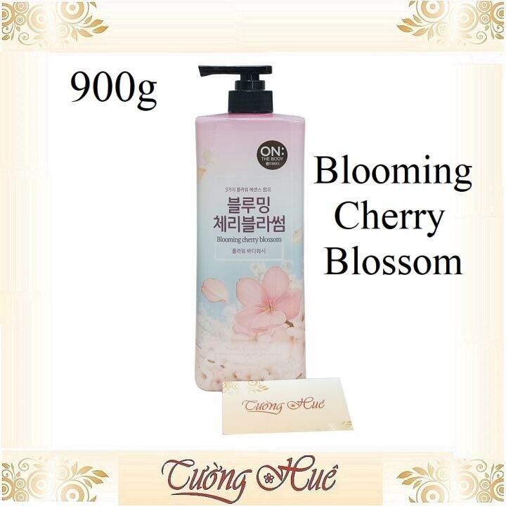 Sữa tắm hương nước hoa On The Body Blooming Cherry Blossom Body Wash ...