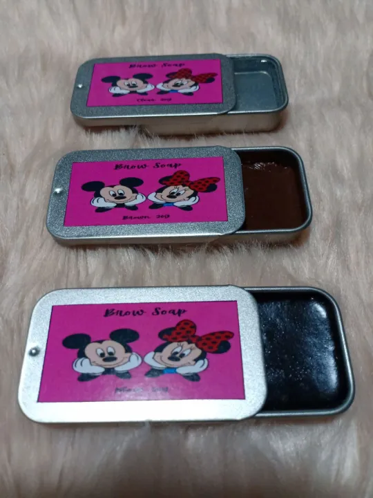 Mickey and Minnie Mouse Browsoap Eyebrow Soap 20 Grams | Lazada PH