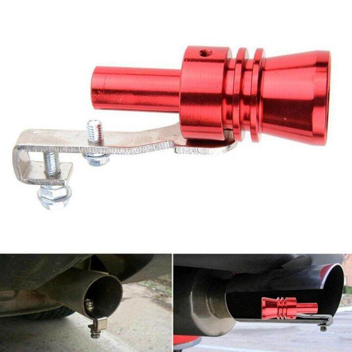 Motorbike Car Exhaust Fake Turbo Whistle Pipe Sound Muffler Blow Off ...
