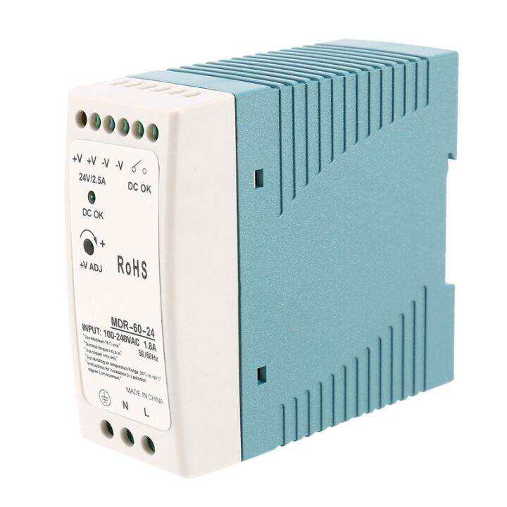 Din Rail power supply ac-dc driver voltage regulator power suply 110V ...