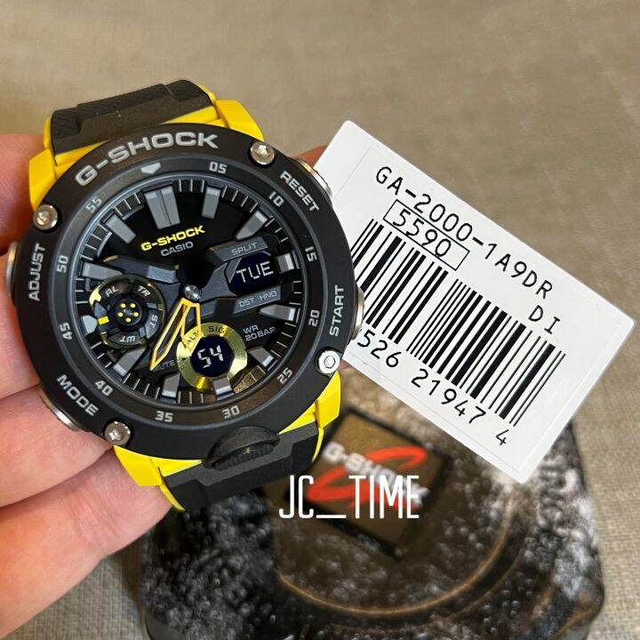CASIO G-SHOCK Carbon Core Guard GA2000-1A9 100% Authentic. GA2000 / GA ...